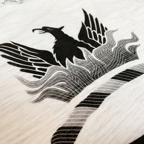 San Francisco SF Flag 'Phoenix Rising' T-Shirt - White – VIGILANTE ...